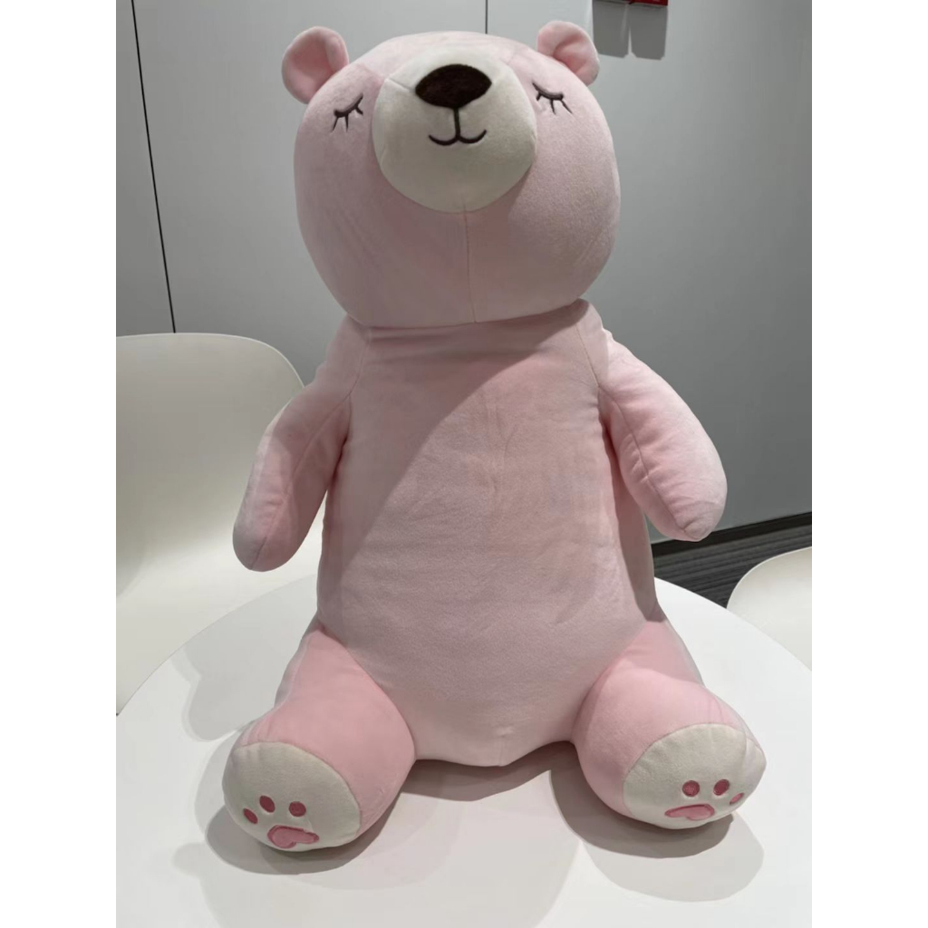 MINISO_19in. Sleepy Plush Toy(Pinky Bear) | Shopee Malaysia