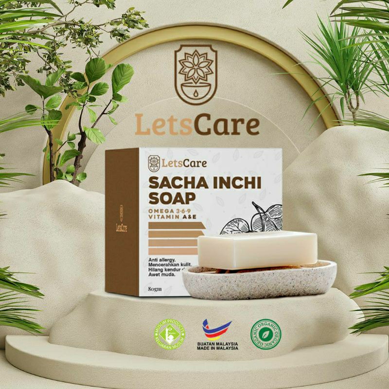 ORIGINAL HQ - LetsCare SABUN SACHA INCHI| SOAP ANTI AGE| MENGHILANGKAN ...
