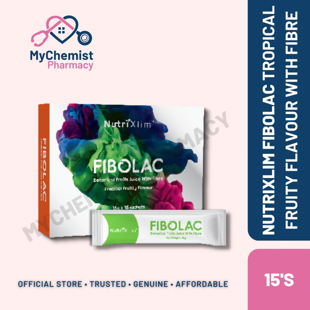 Nutrixlim Fibolac 15g x 15's Tropical Fruitty Flavour - Lose Weight ...