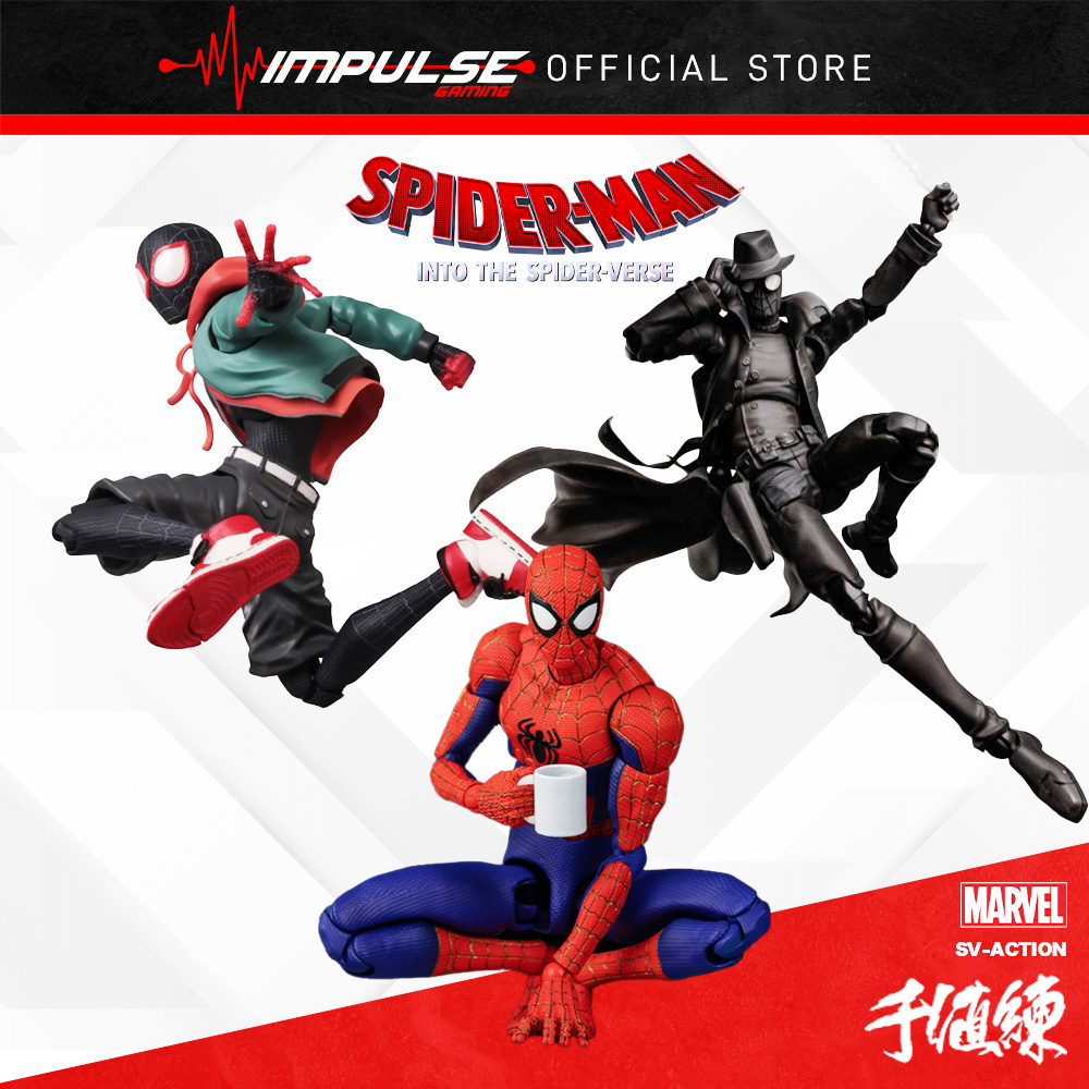 Sentinel-Toys SV-ACTION Spider-Man Miles Morales / Peter B. Peter ...