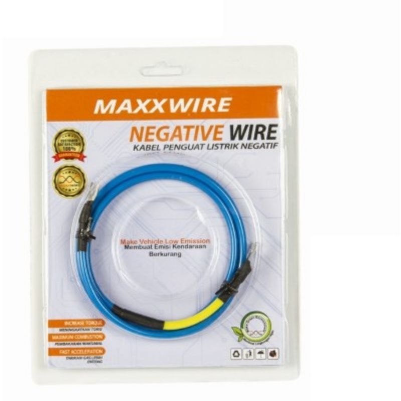 Maxxwire Negative Universal Silver Booster Grounding Cable Grounding ...