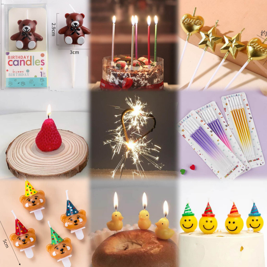 (Wholesale) Birthday Cake Candle Birthday Candle Lilin Kek Firework ...