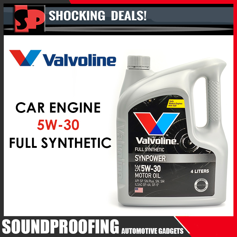 Valvoline Synpower SAE 5W-30 (4L) - Premium Fully Synthetic Car Engine ...