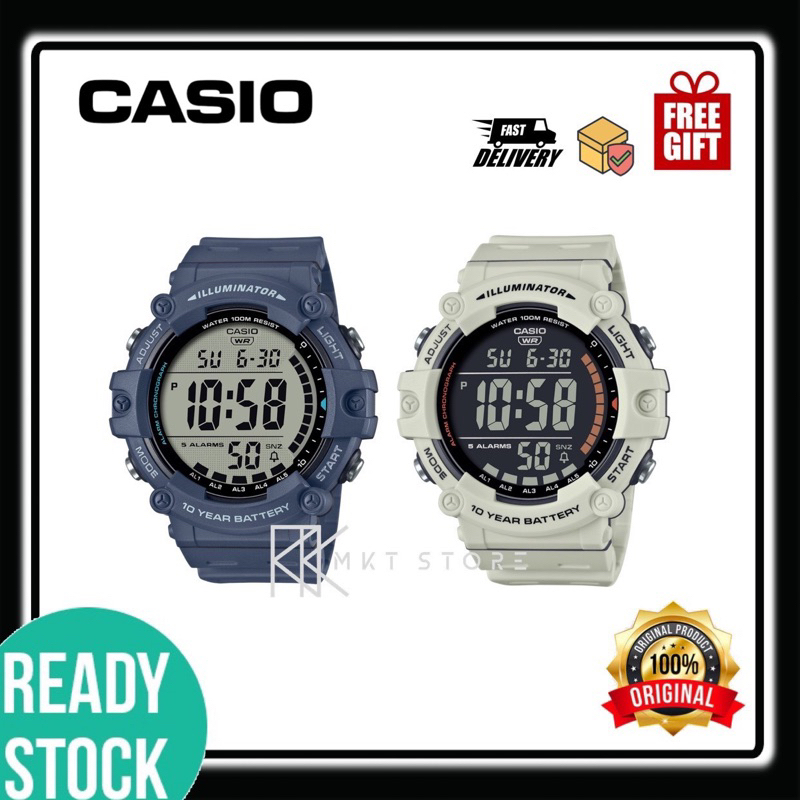 Original Casio Big Digital AE1500WH / AE-1500WH-2A / AE-1500WH-8B2 | Shopee Malaysia