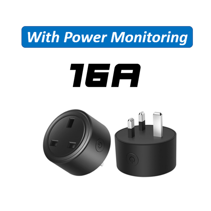 Smart WiFi Timer Plug Smart Power Socket Tuya Plug Power Monitor Voice ...