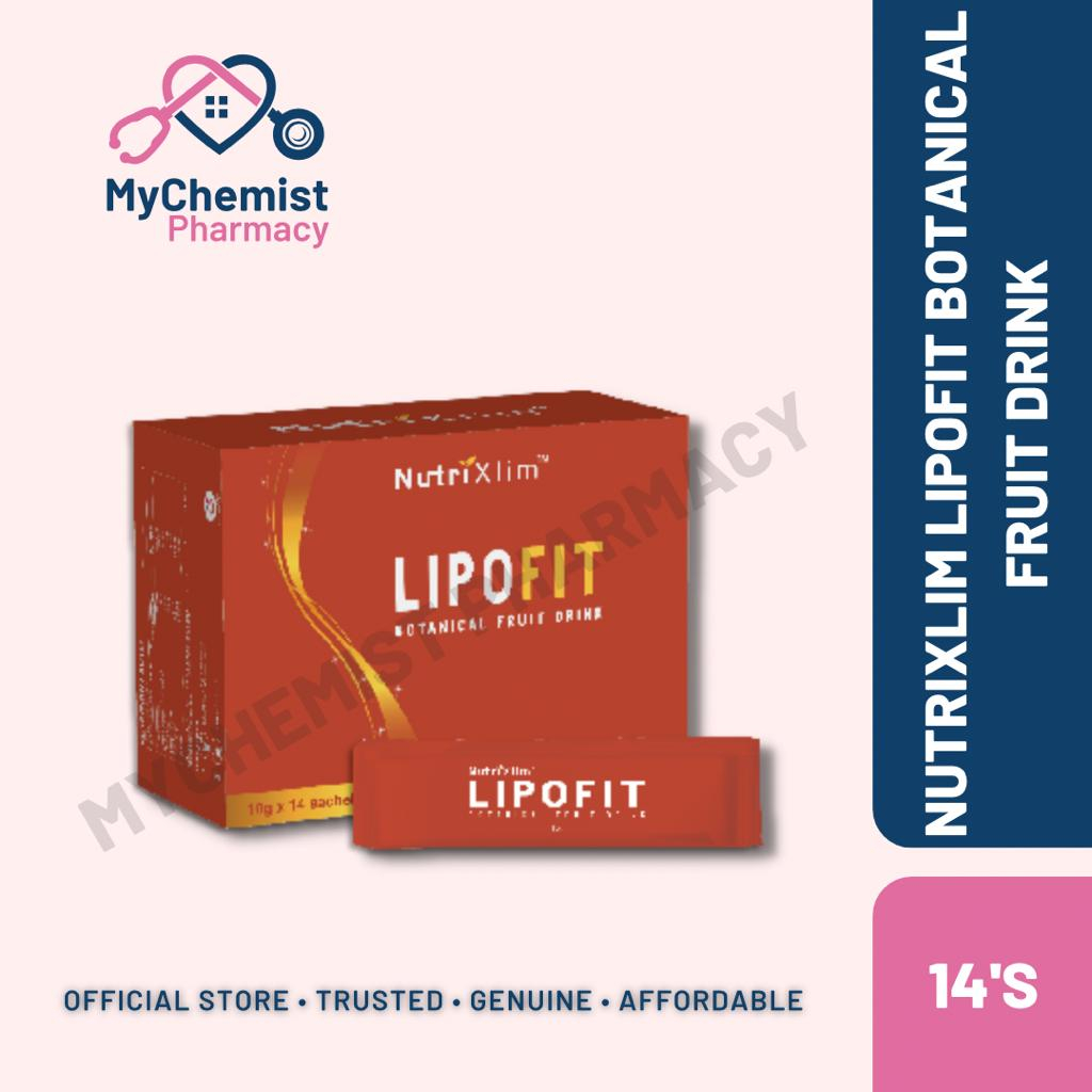Nutrixlim Lipofit 10g x 14's in Passion Fruit Flavour - Weight Loss ...