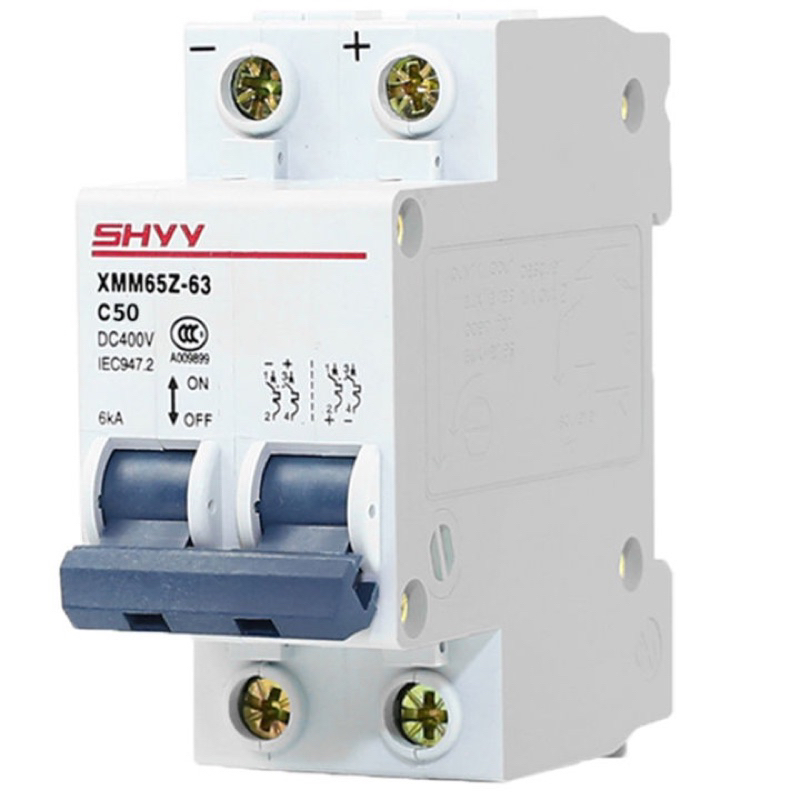 DC MCB C50 Circuit Breaker for Solar Photovoltaic | Shopee Malaysia