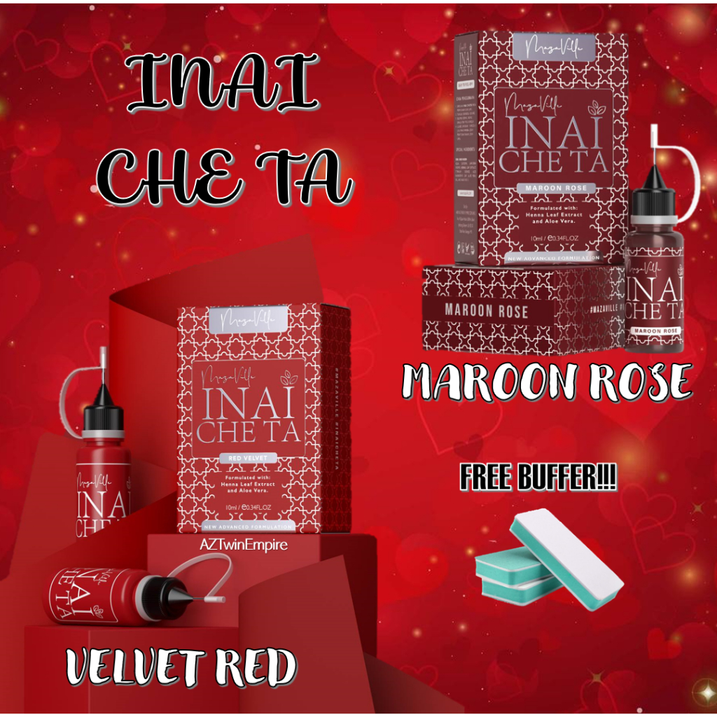 READYSTOCK!! INAI CHE TA FREE BUFFER 🎁 | Shopee Malaysia