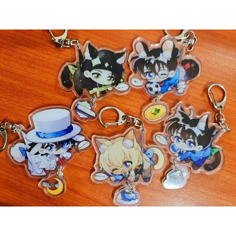 DETECTIVE CONAN SET 2(KEYCHAIN) | Shopee Malaysia