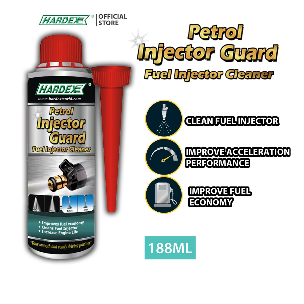 HARDEX Petrol Injector Guard Fuel Injector Cleaner (188ml) HFT-2 ...