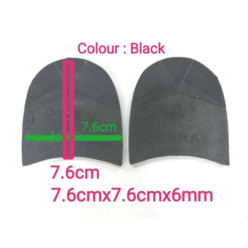 Tukar tapak # Getah tumit lelaki 6mm&7mm/Men heel 6mm&7mm | Shopee Malaysia