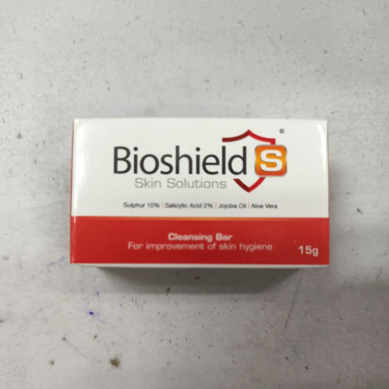 BIOSHIELD S SKIN SOLUTIONS ANTI-ACNE CLEANSING BAR 15G (TRIAL PACK ...