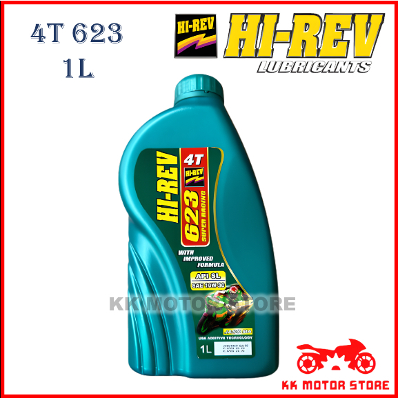 ( 100% ORIGINAL !!! ) HI -REV 4T 623 SAE 10W30 10W - 30 IMPROVED ...