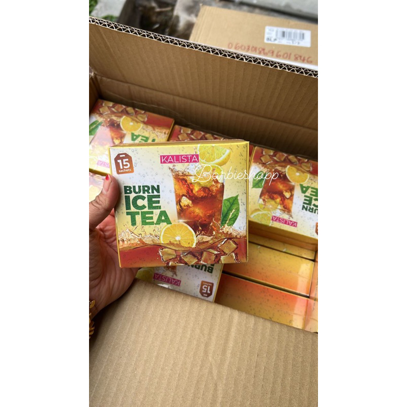 READY STOCK 🖤 KALISTA BURN ICE TEA ORIGINAL HQ | Shopee Malaysia