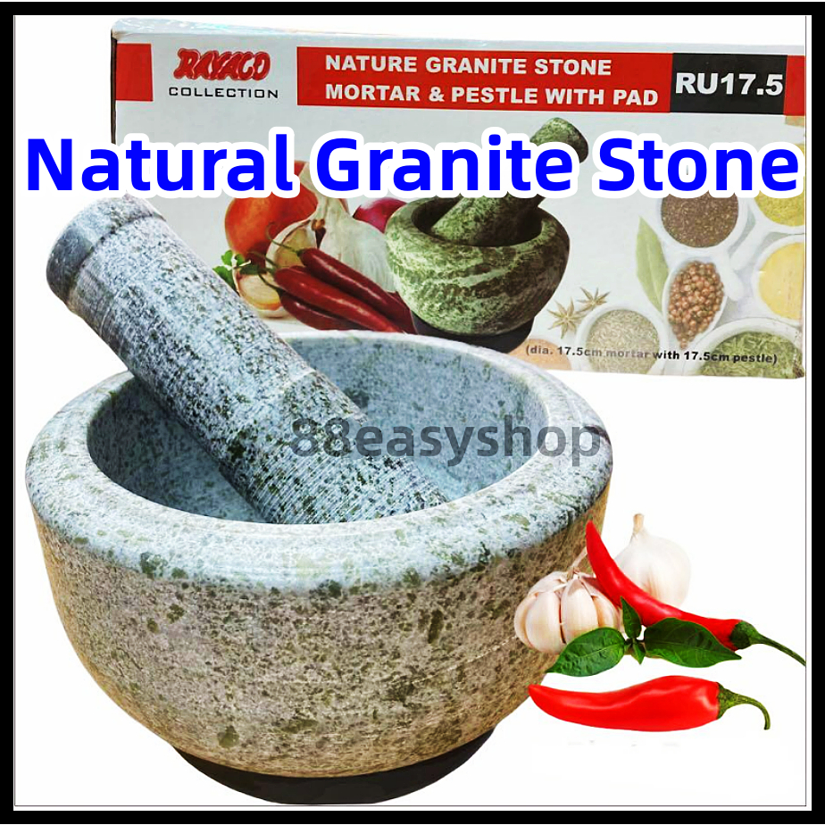 RAYACO Mortar & Pestle With Non-Slip pad | Guacamole Salsa Maker ...
