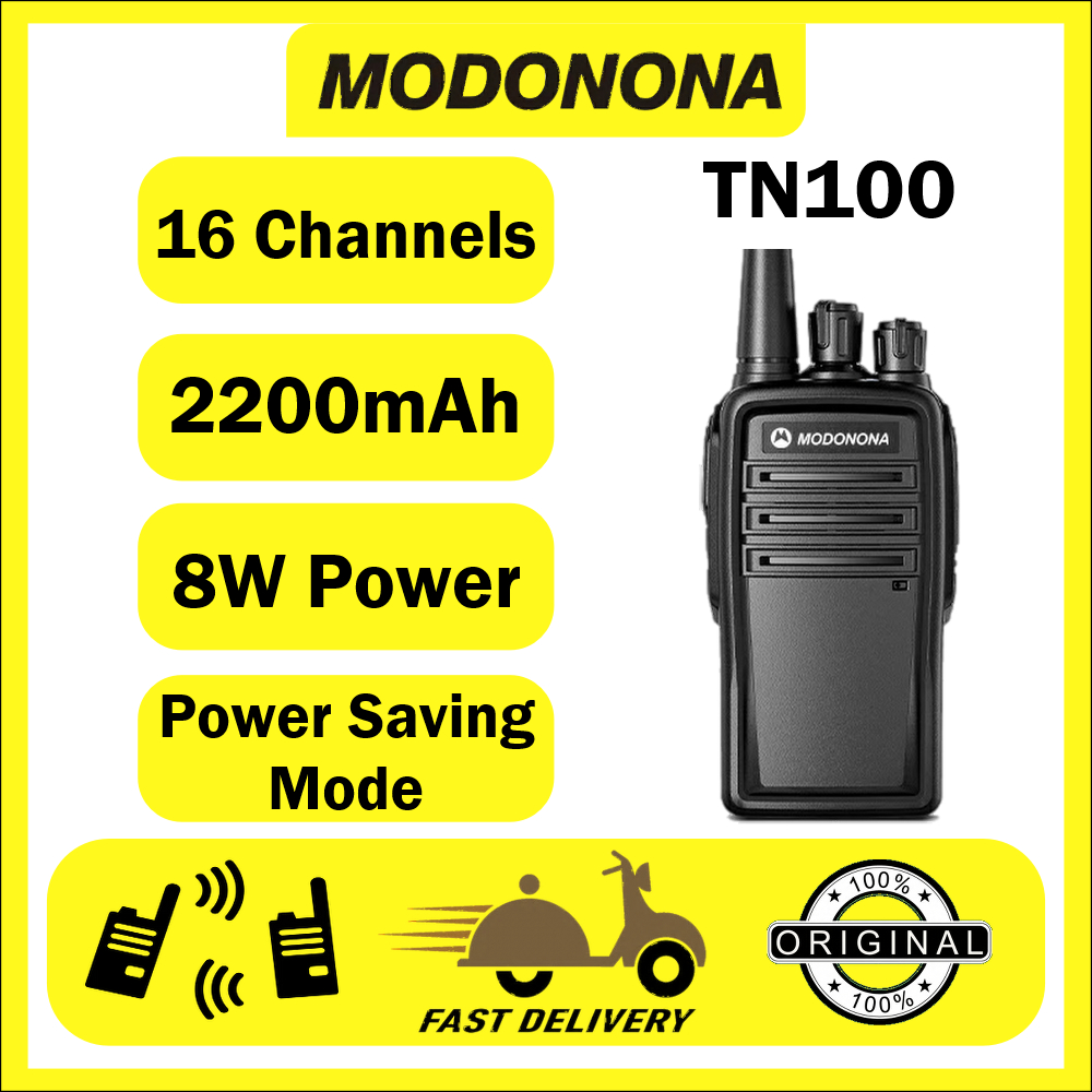 Ship Form Selangor 📦 Original 100% Modonona TN100 Walkie Talkie | Shopee Malaysia