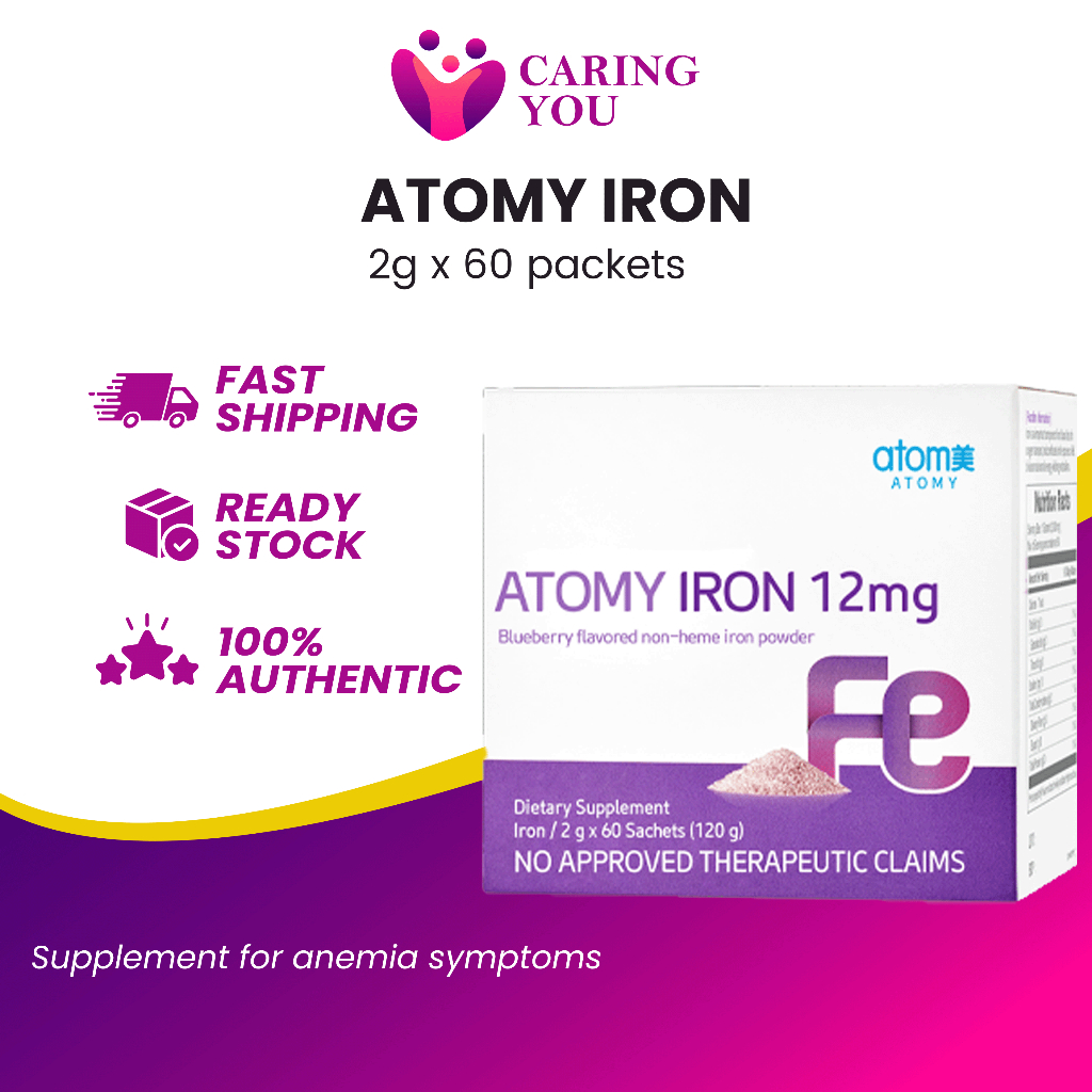 Atomy Iron Fe Supplement (2g x 60 packets) | Shopee Malaysia