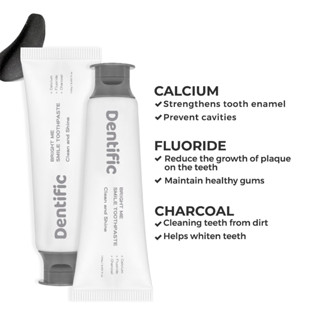 Dentific Bundle 4 in 1 Toothcare Kit (Toothpaste + Mouthwash + Dental ...