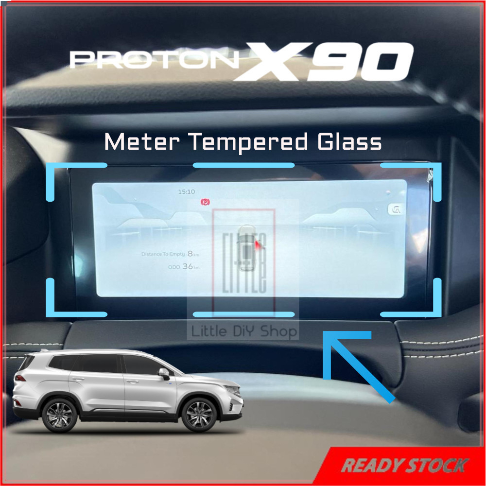 Proton X90 Meter Tempered Glass not TPU FILM | Shopee Malaysia