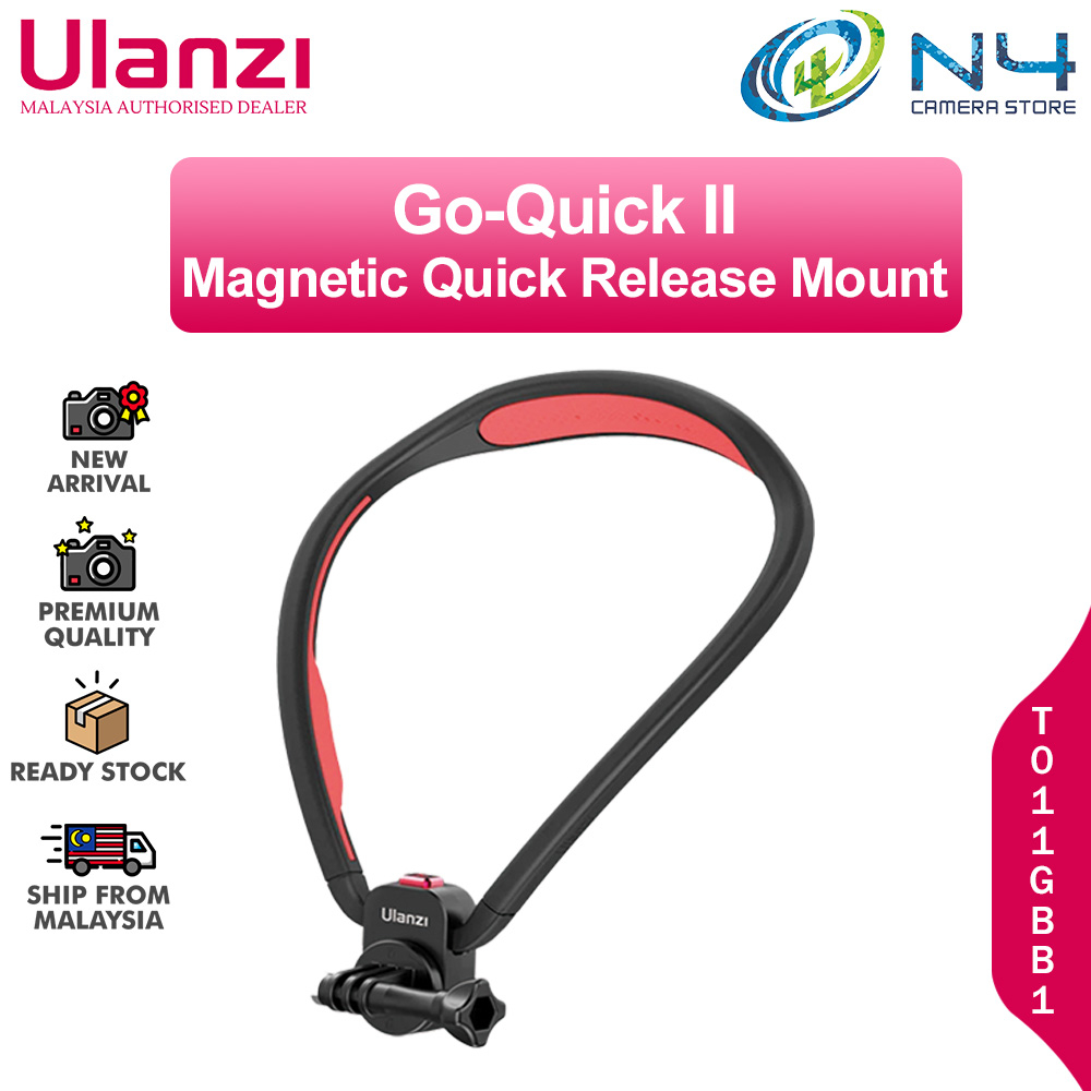 Ulanzi Go-Quick II Neck Hold Mount T011GBB1 for GoPro11/10/9 Insta360 ...