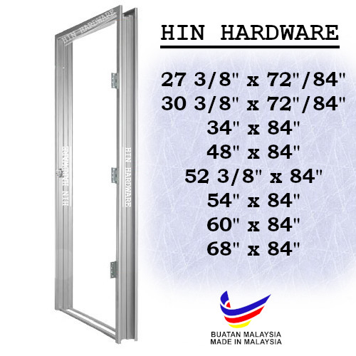 HIN PRE ORDER Premium Metal Door Frame EG 0.8mm x 130mm / Frame Pintu ...