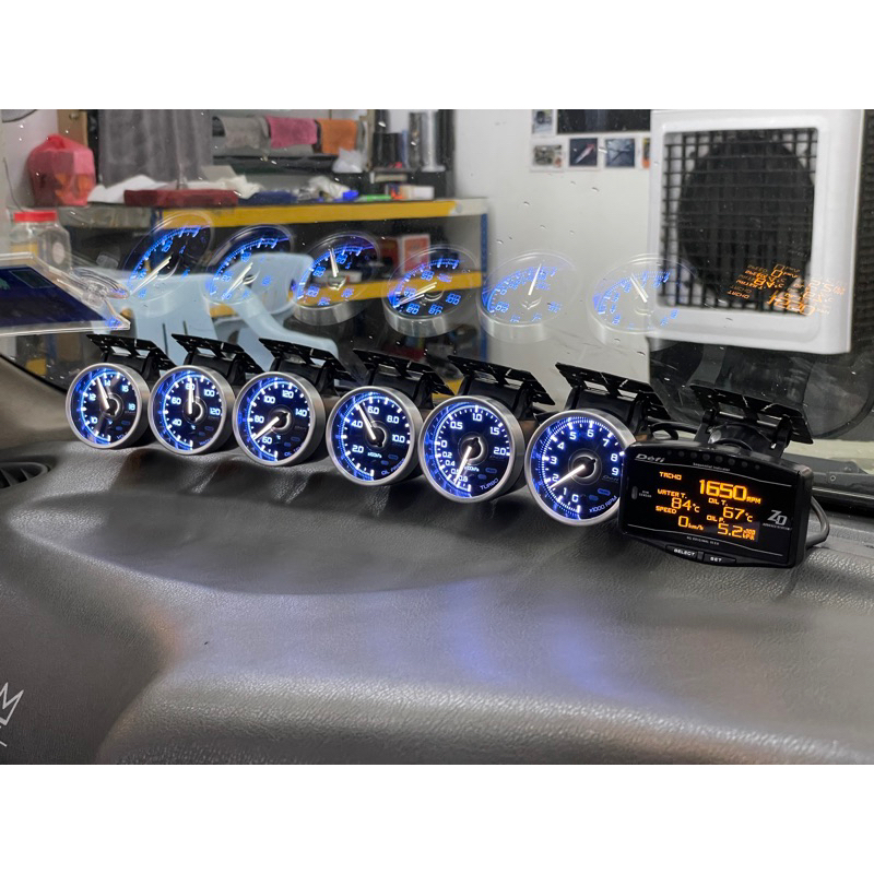 DEFI A1 METER 3/6BERADIK GAUGE METER LCD RGB COLOUR COMPLETE SET THAI ...