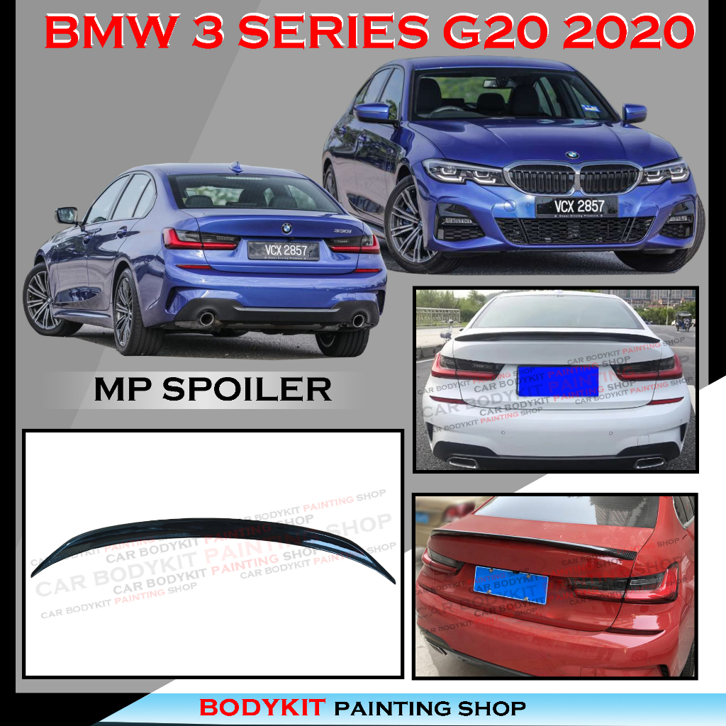 BMW 3 SERIES G20 2020 MP STYLE CAR SPOILER REAR SPOILER DUCKTAIL WITH ...