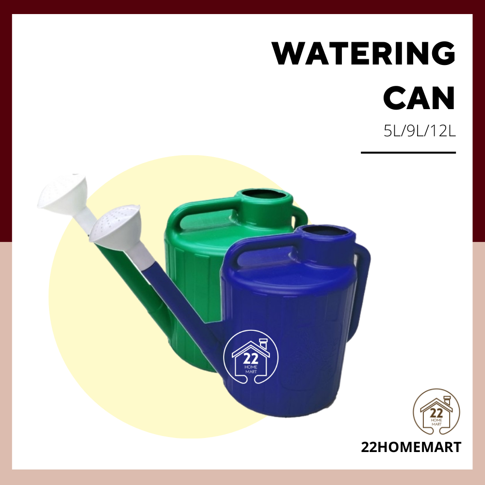 【HIGH QUALITY】Gardening Watering Can Pot Penyiram Bunga 5L 9L 12L 浇花桶 ...