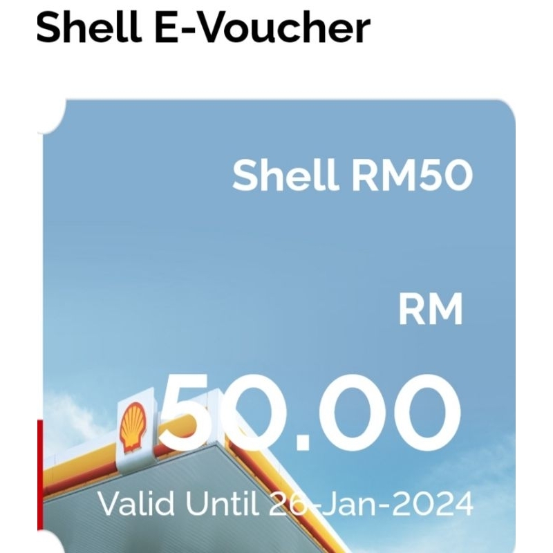 Shell e-Voucher RM50 | Shopee Malaysia