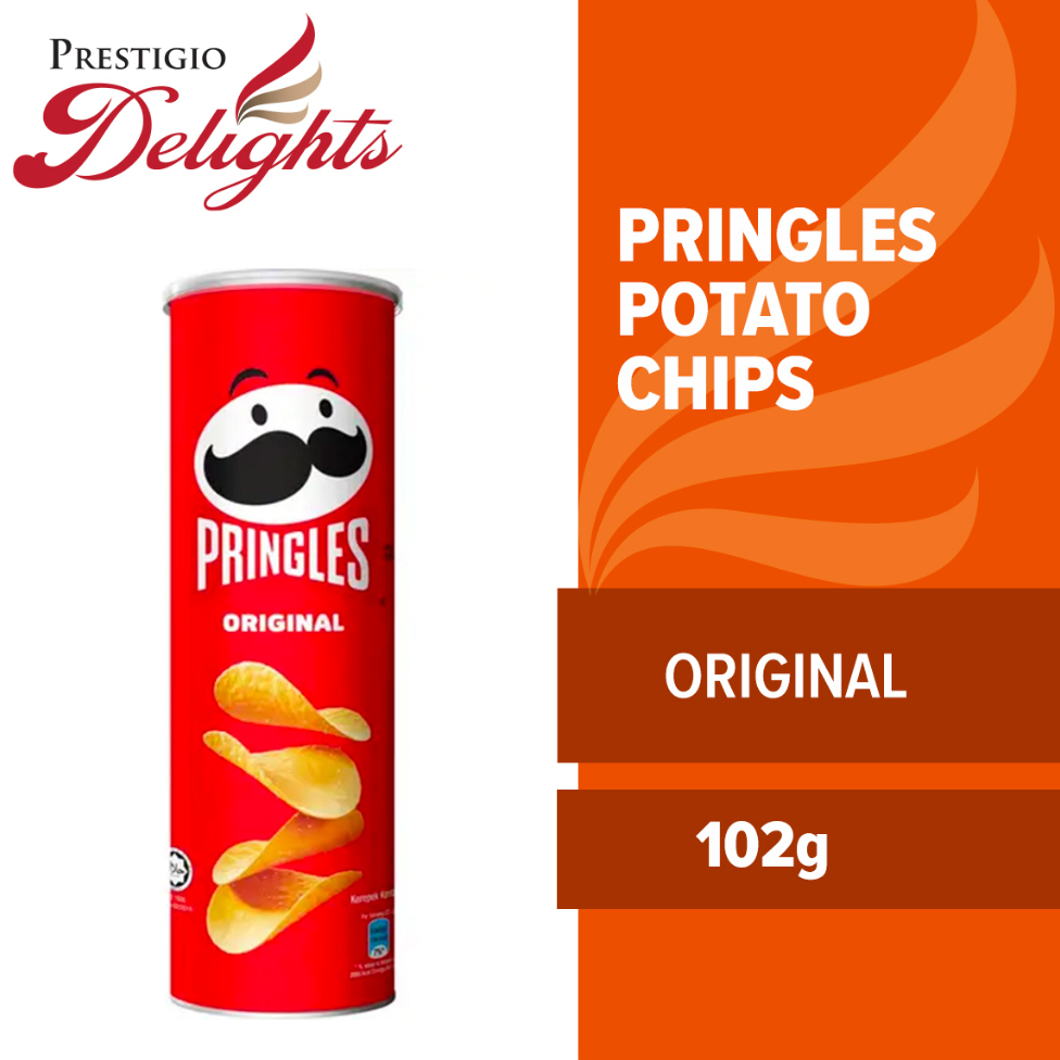 Pringles Original Potato Chips 102g | Shopee Malaysia
