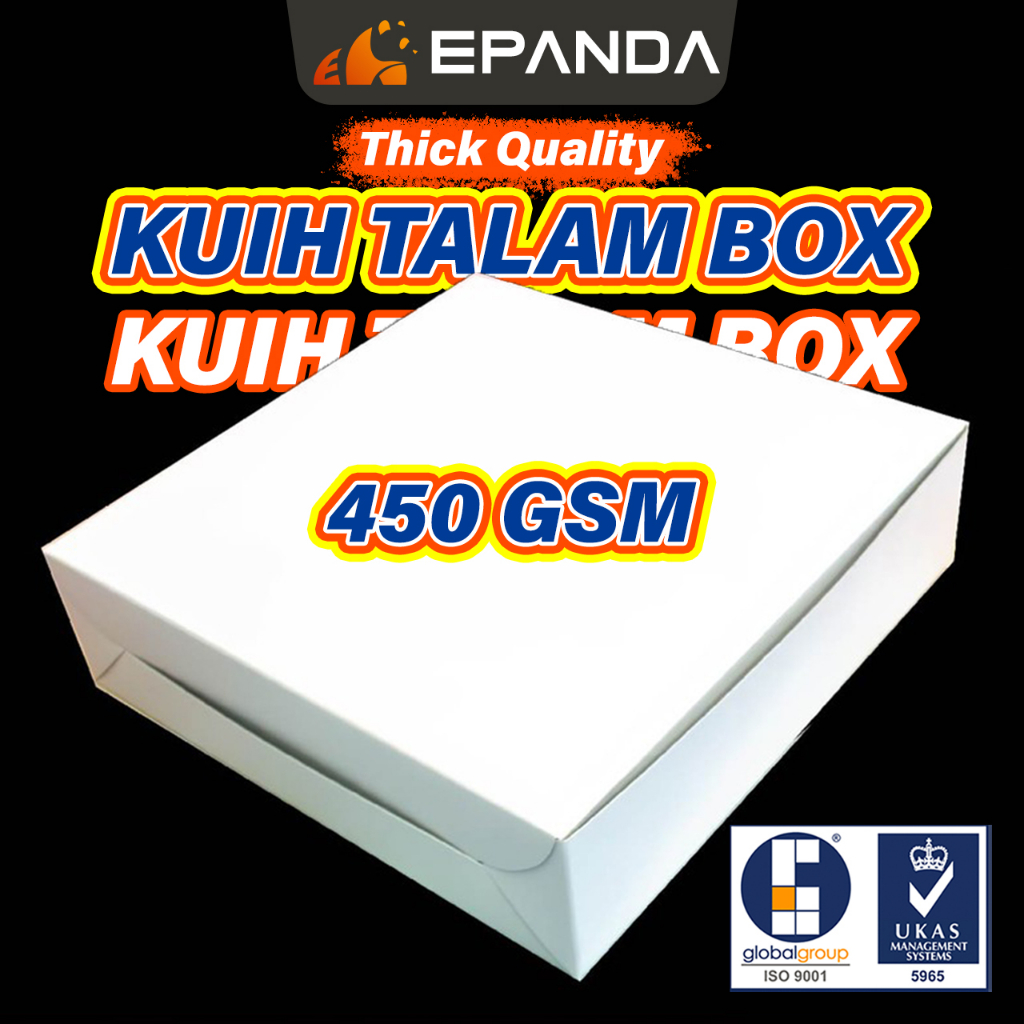 EPANDA Cake Box Kotak Kek Kotak Kuih Talam Food Storage Box Donut Box ...