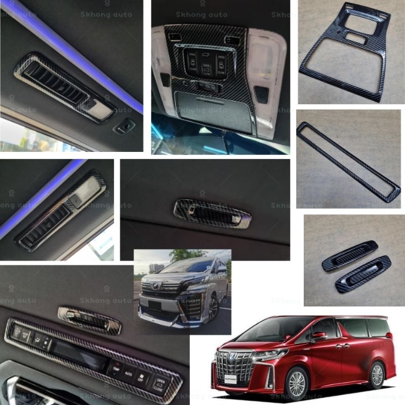 Alphard vellfire 2015-2023 agh 30/anh 30 air cond vent cover frame ...