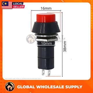 [READY STOCK] 10mm Momentary Push Button Switch Button On/Off Suis Home ...