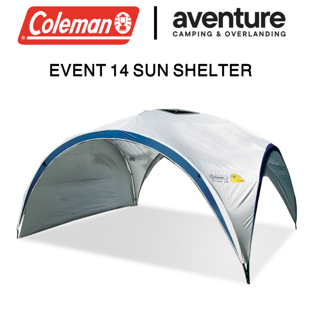 (READY STOCK) Coleman Event 14 Standard Gazebo 4.2m x 4.2m Shade Sun ...