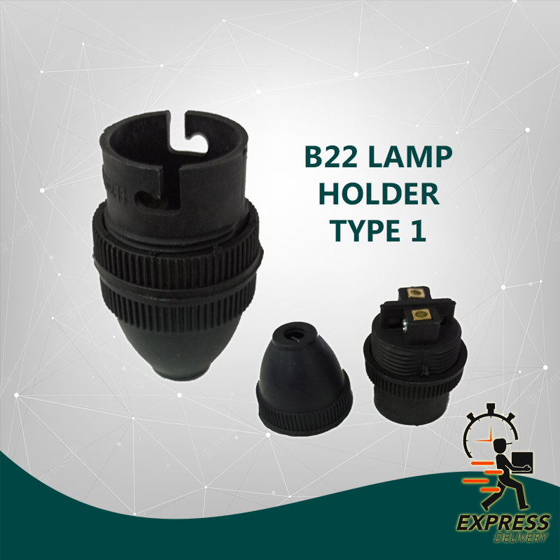 E27 B22 Lamp Base Bulb Holder PLC Wedge Holder Batten Holder Rumah Lampu Pemegang Tapak Mentol ...