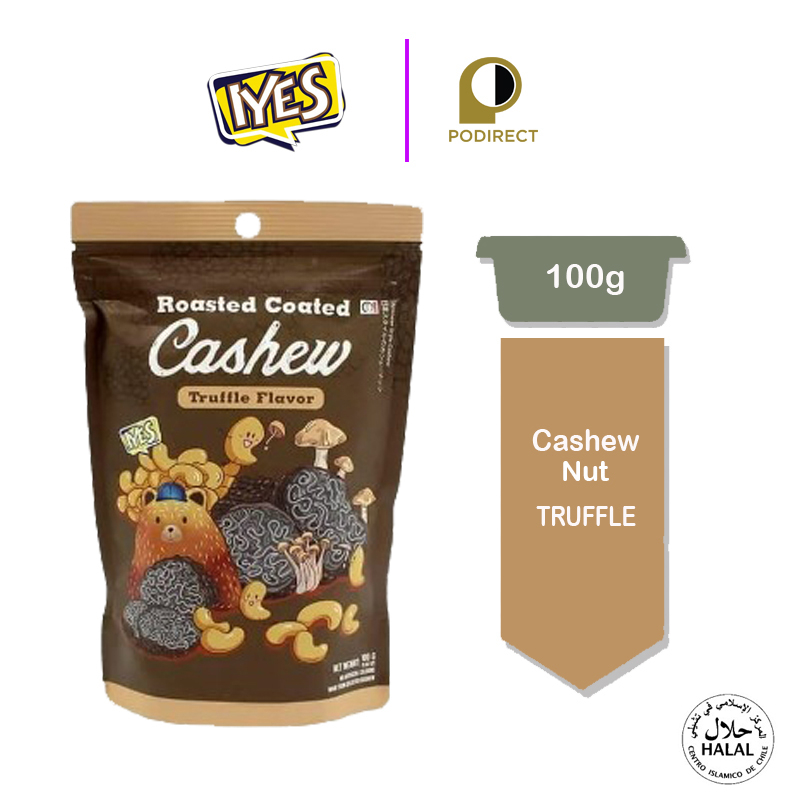 [Ready Stock][Halal] IYES ROASTED COATED CASHEW NUTS 100G CHEESE/SALTED ...