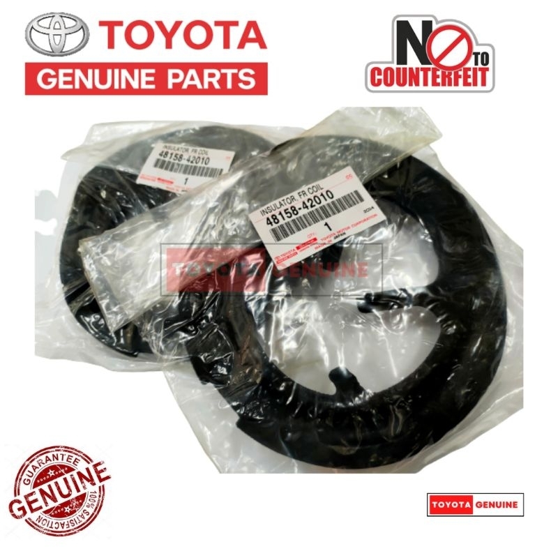 Toyota Original Coil Spring Pad 48158-42010 Estima ACR50 GSR50 Alphard ...
