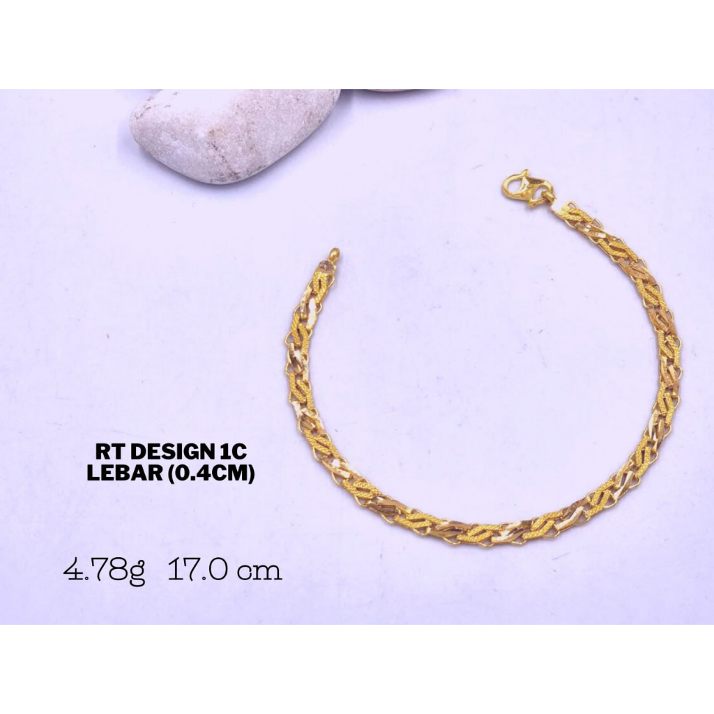 RANTAI TANGAN 916 GELANG 916 EMAS TERPAKAI EMAS PRELOVED 916 EMAS 916 ...