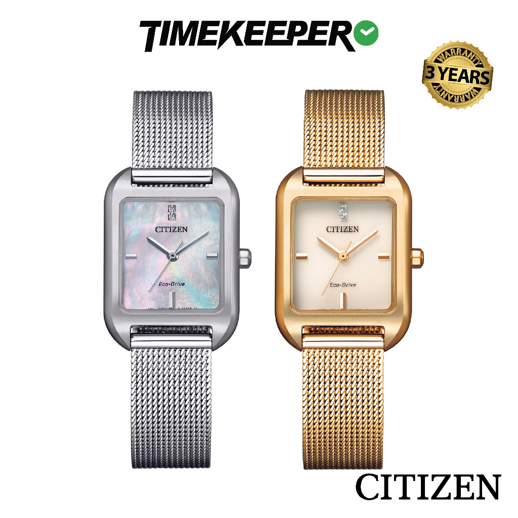 Citizen Eco Drive Watch EM0491-81D/ EM0493-85P | Shopee Malaysia