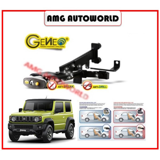 SUZUKI JIMNY 2019 2020 2021 2022 2023 GENEO PEDAL DOUBLE LOCK AUTO KEY ...
