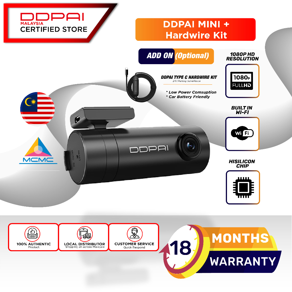 DDPAI Mini & Mini Pro 1296P Ultra HD Vehicle Drive Auto Video DVR ...