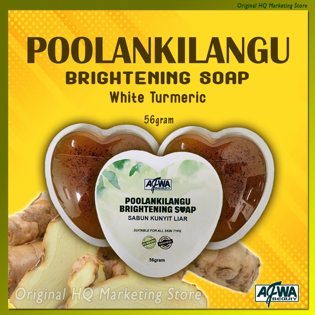 Sabun Poolangkilangu 56gram Kunyit Putih White Turmeric Soap ...