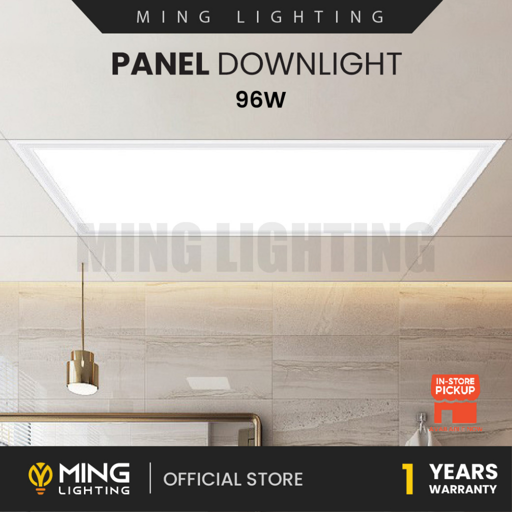 Office LED Panel Downlight 96W Recessed Down light White Ceiling Lights ...