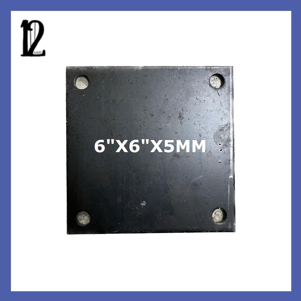 MILD STEEL PLATE / BASE PLATE / TAPAK BESI WELDING / PAPAN BESI RUMAH ...