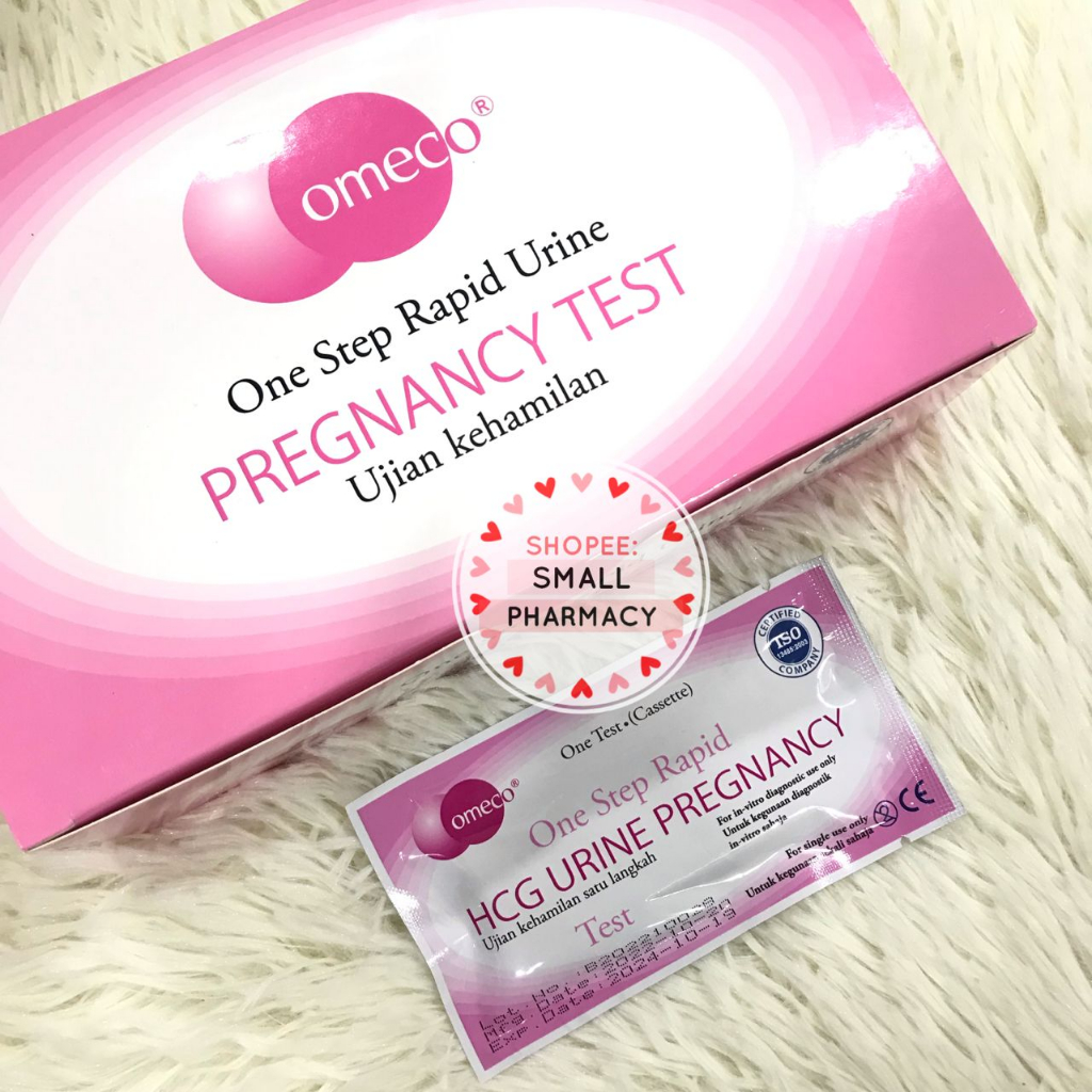 Omeco One Step Rapid Urine HCG Pregnancy Test Cassette 900000 One Step ...
