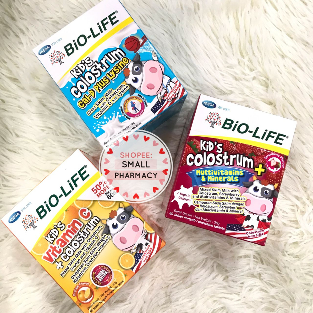 Bio-Life Kid's Colostrum + Multivitamins & Minerals / Cal-D Calcium ...