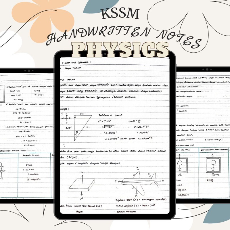 KSSM DIGITAL SPM PHYSICS NOTES | FIZIK NOTA malay ver.(FORM 5) | Shopee ...