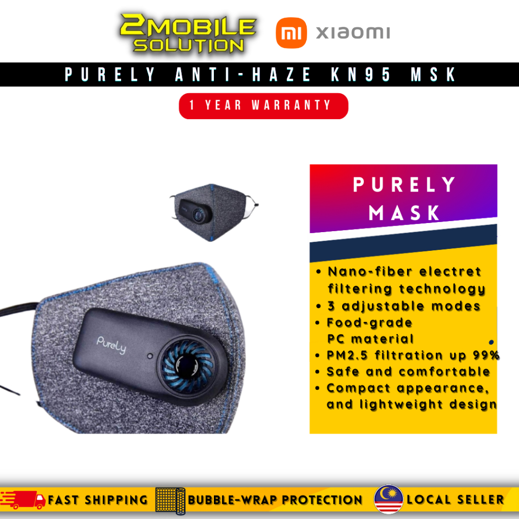 Purely KN95 Anti-haze Mask [No-fiber electret filtering technology I ...