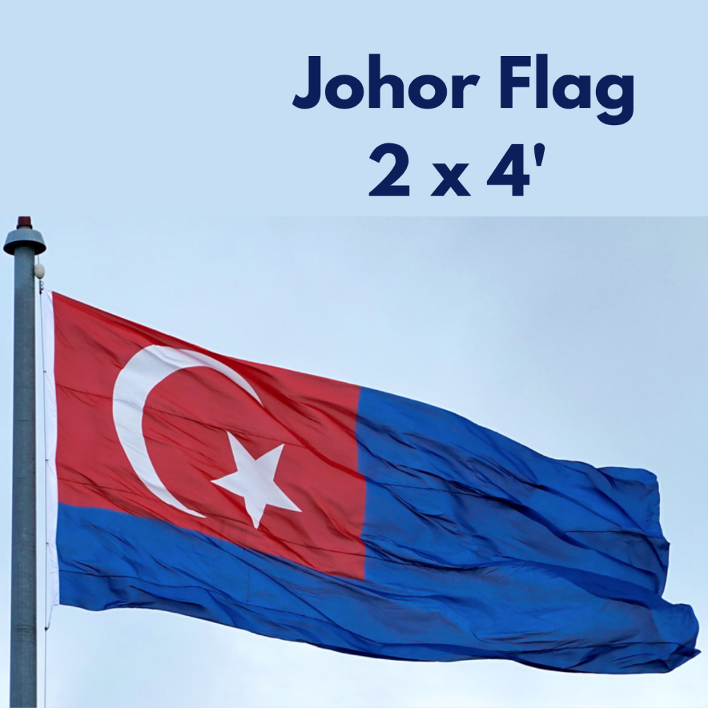 Bendera Johor / Johor Flag 2x4' ft (Nylon) | Shopee Malaysia
