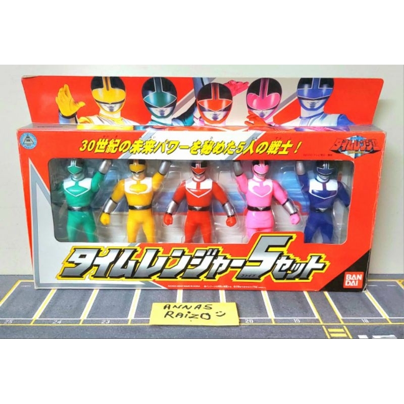 Timeranger Timeforce Power Rangers Softvinyl Set 5 'inch | Shopee Malaysia